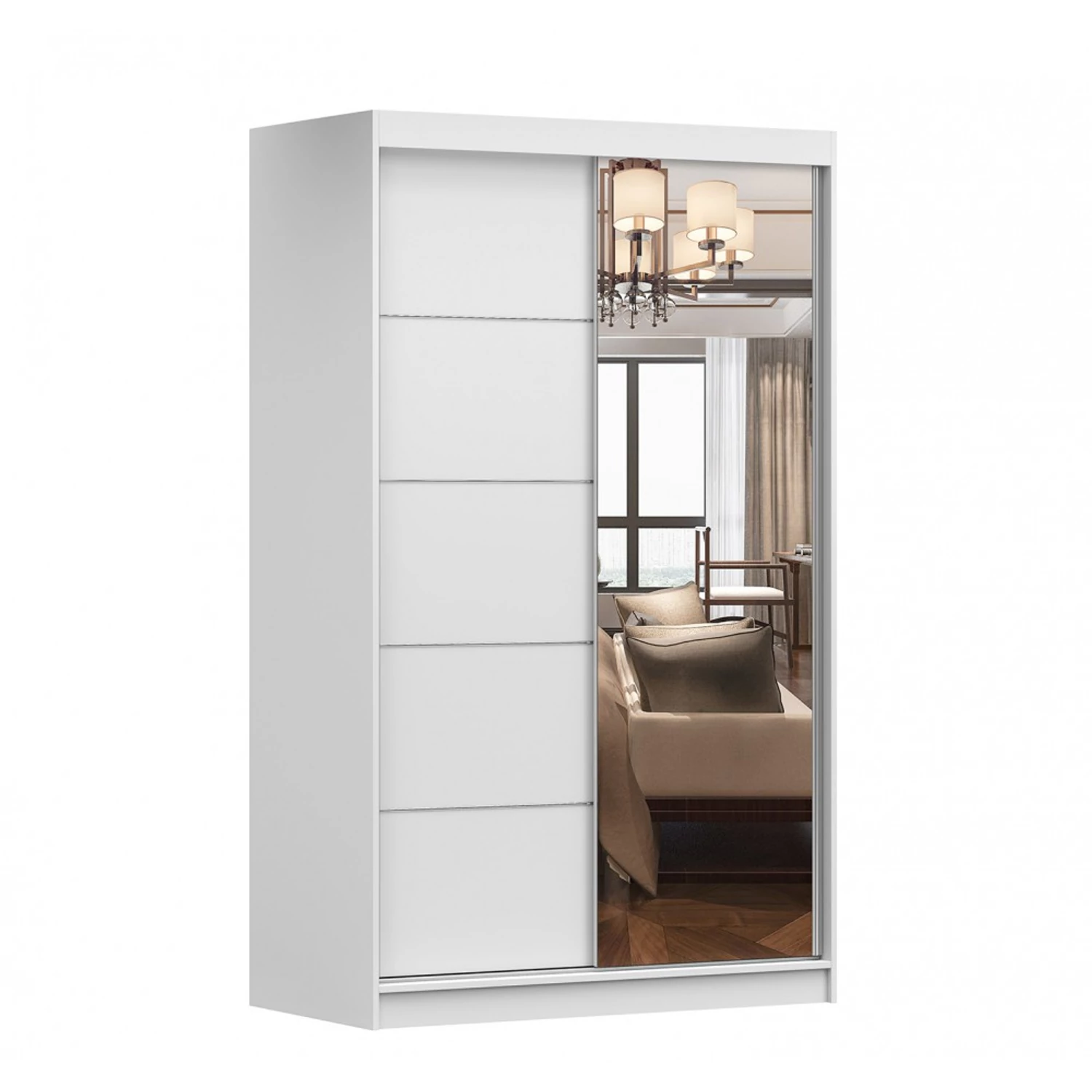 NEOMI 05 gardróbszekrény 120 cm - Gardróbszekrény