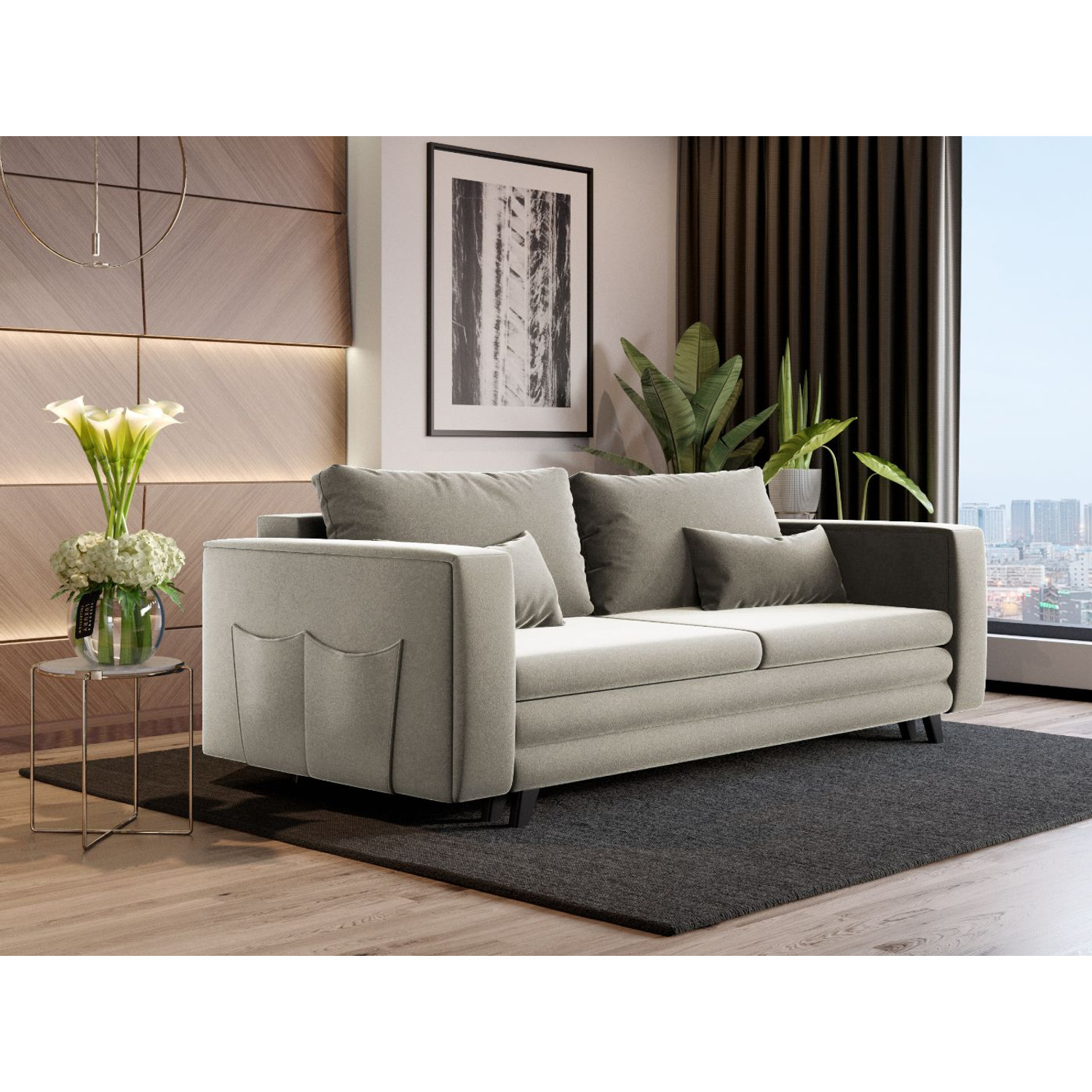 Leto 03 krém kanapé - Kanapé