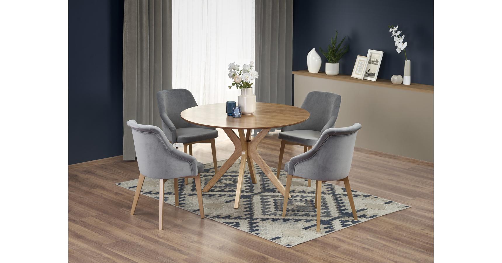 Nicolas kerek étkezőasztal - Étkezőasztal