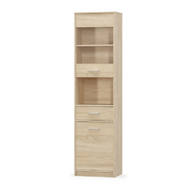 Lima w-1 vitrin sonoma - Vitrin