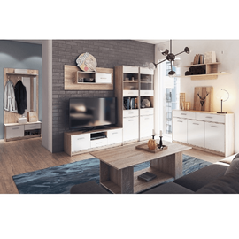 Lima w-1 vitrin sonoma - Vitrin