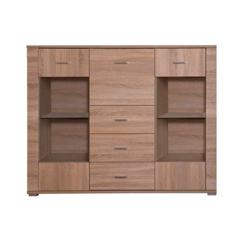 Komód, 10 típus, sonoma tölgyfa, GRAND